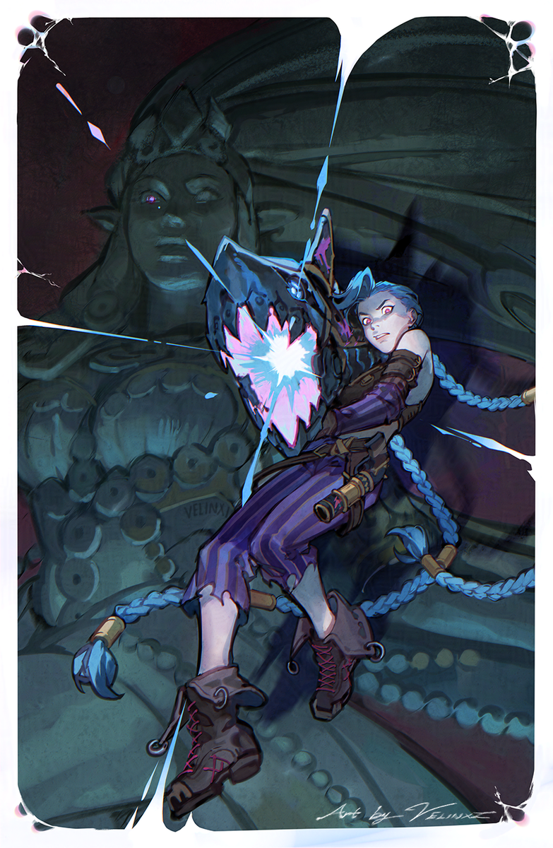 Arcane Jinx art print – Velinxi