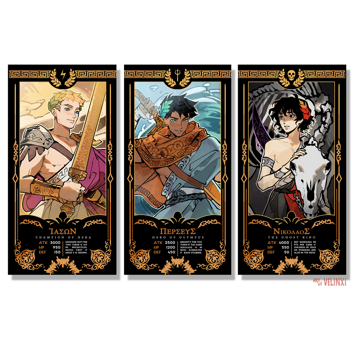 PJO- Mythomagic cards – Velinxi