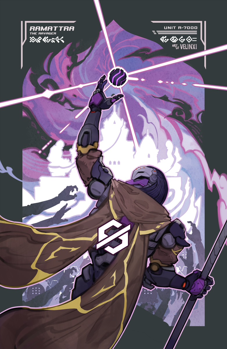 Overwatch - D.Va and Ramattra art prints – Velinxi