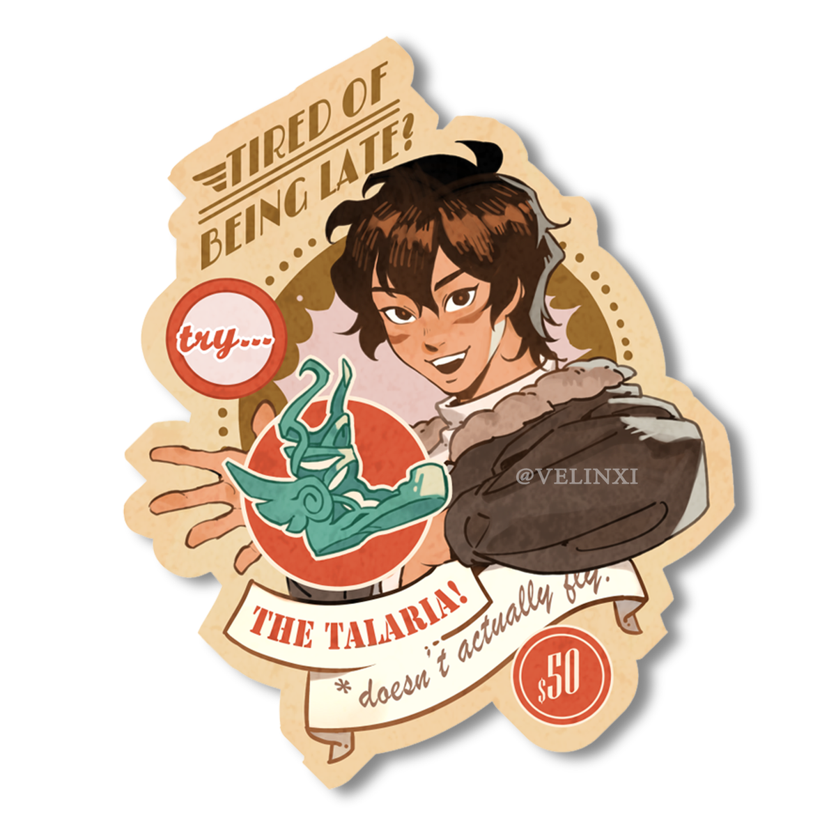 CTC- Talaria sticker – Velinxi