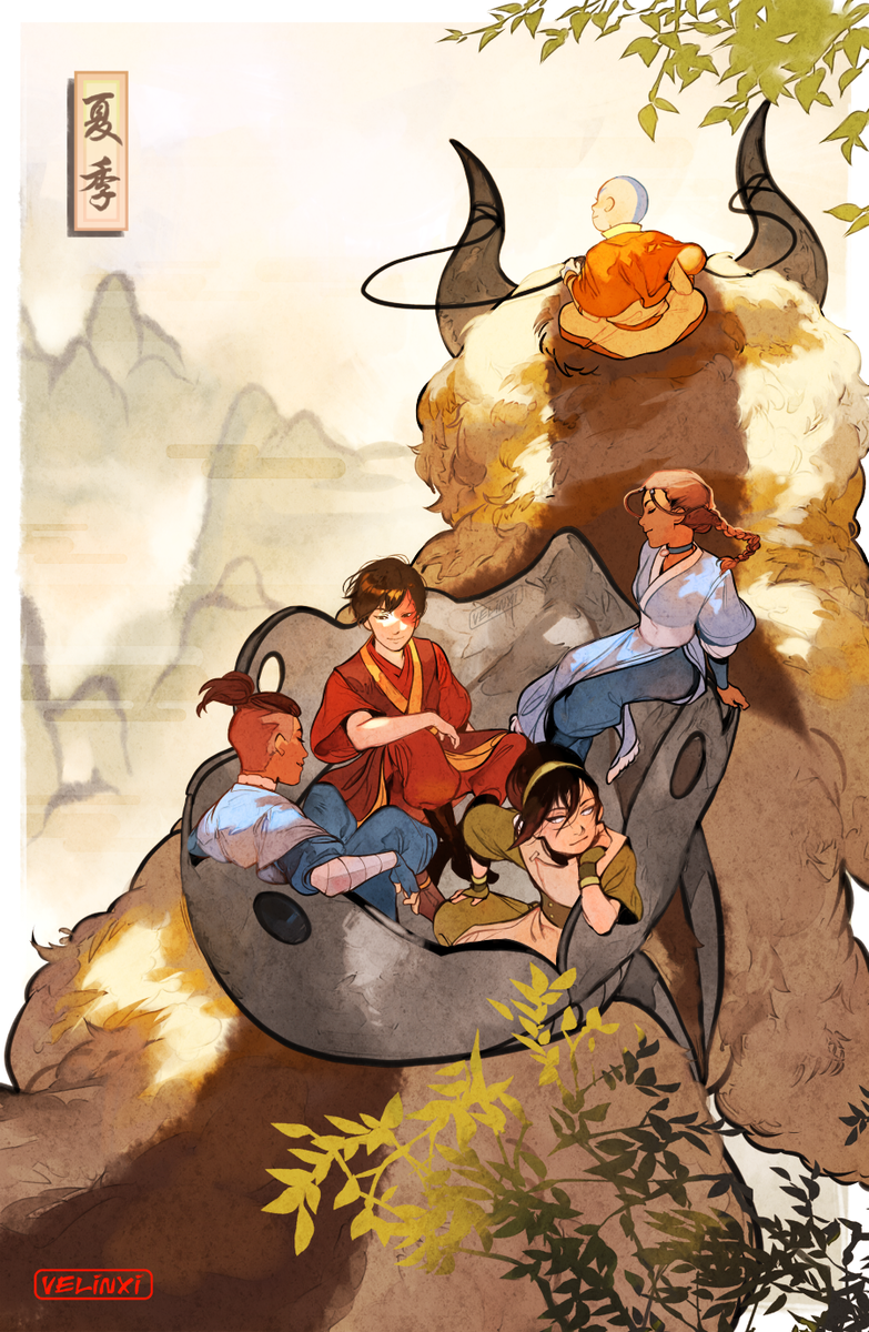 ATLA- Summertime print – Velinxi